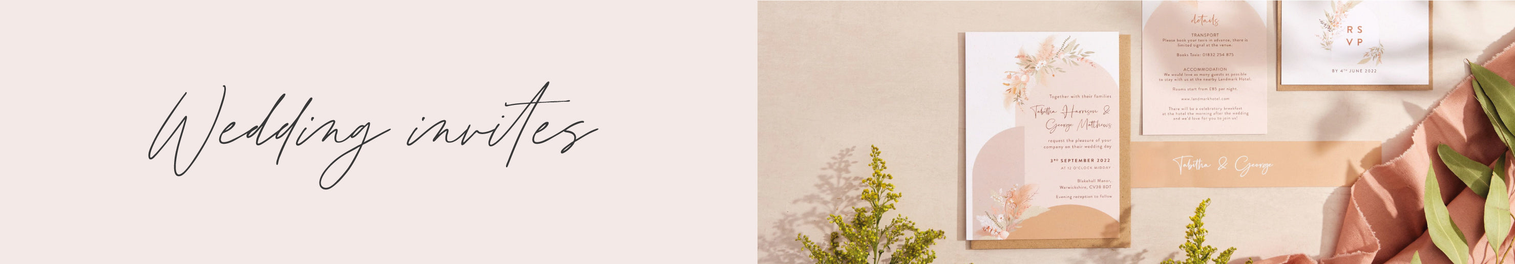 Personalised Wedding Invitations - Buy Wedding Invitations – Loom Weddings