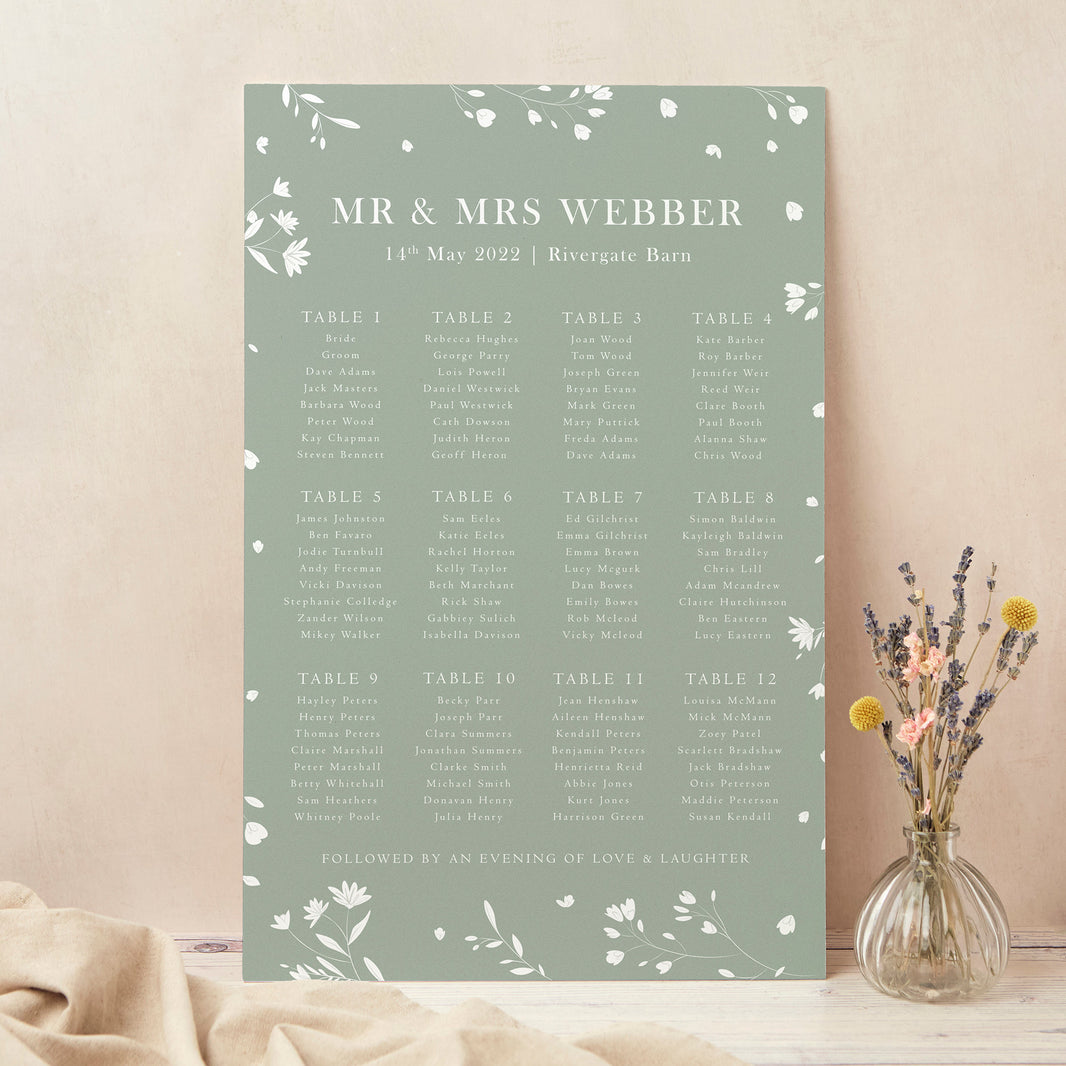 Wedding Table Plans – Loom Weddings
