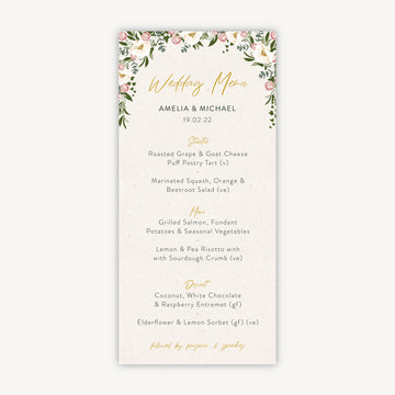Wedding Menus – Loom Weddings